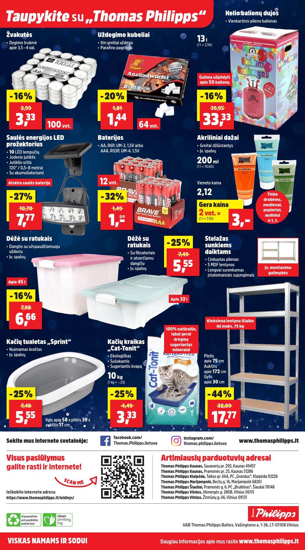 THOMAS PHILIPPS (2025 12 29 - 2026 01 17) - Lietuva | promo24.com