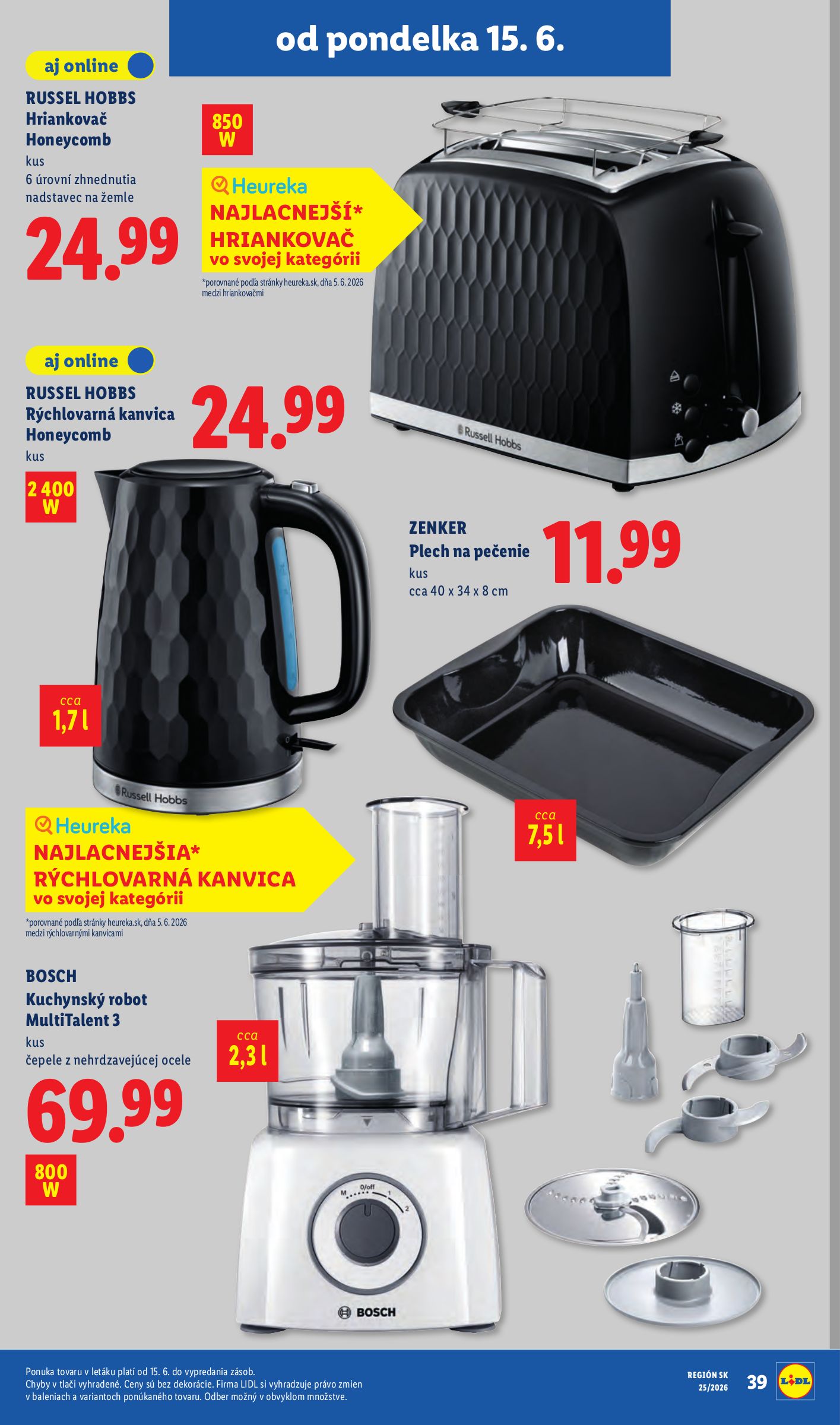 Aktuálny Lidl leták od pondelka, 15.06.2026 do nedele, 21.06.2026 ...